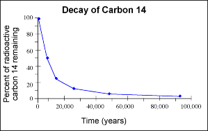 half life graph example