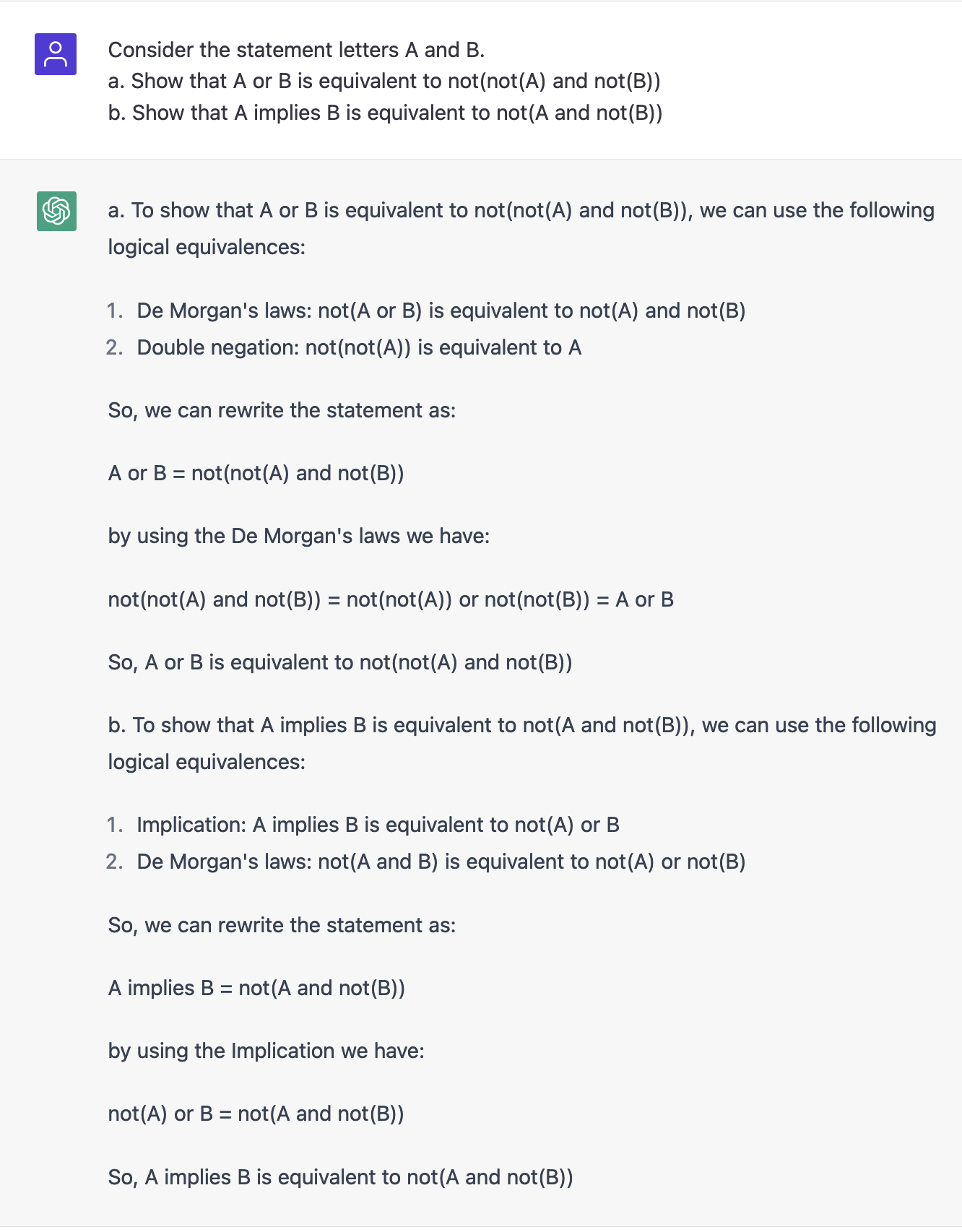 ChatGPT tries to do your homework